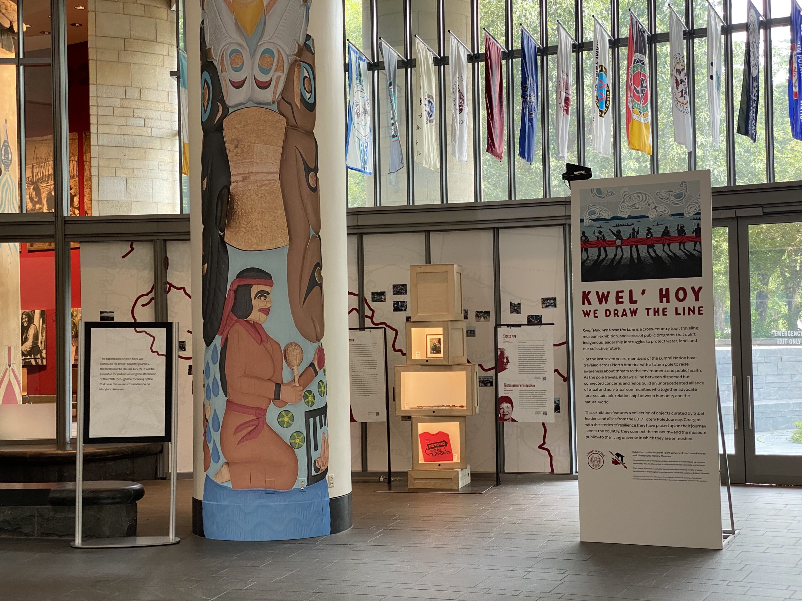 Totem Pole Journey Exhibition at the Smithsonian National Museum of the ...